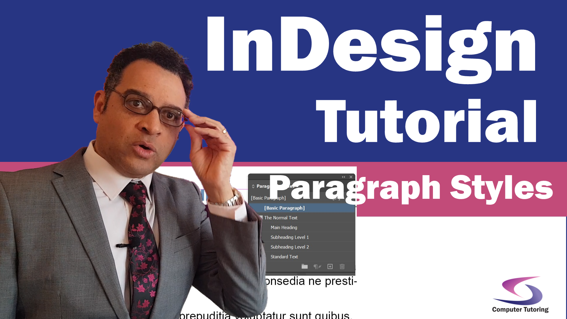 InDesign Tutorial Get Consistent With Paragraph Styles