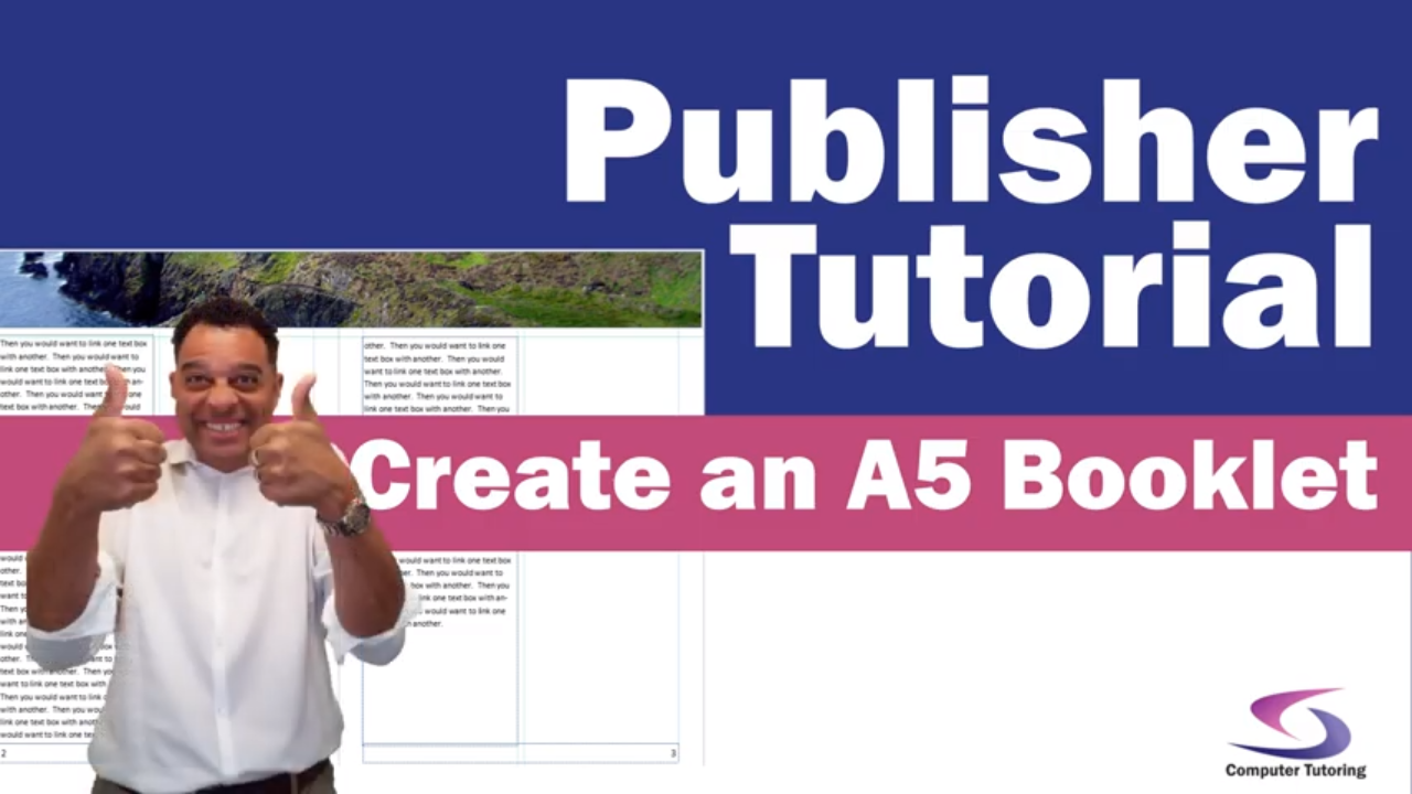 Publisher Tutorial Create A Booklet